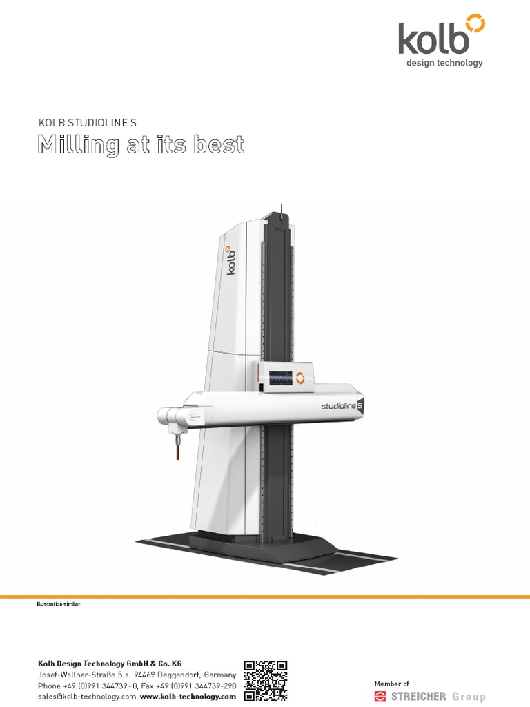 Kolb StudioLineS Juni2017 EN | PDF | Cartesian Coordinate System | Machines