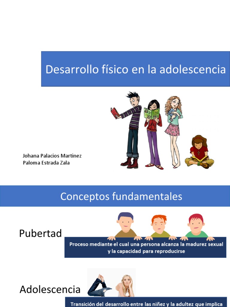 Pubertad y Adolescencia Cambios Fisiológicos | PDF | Pubertad ...