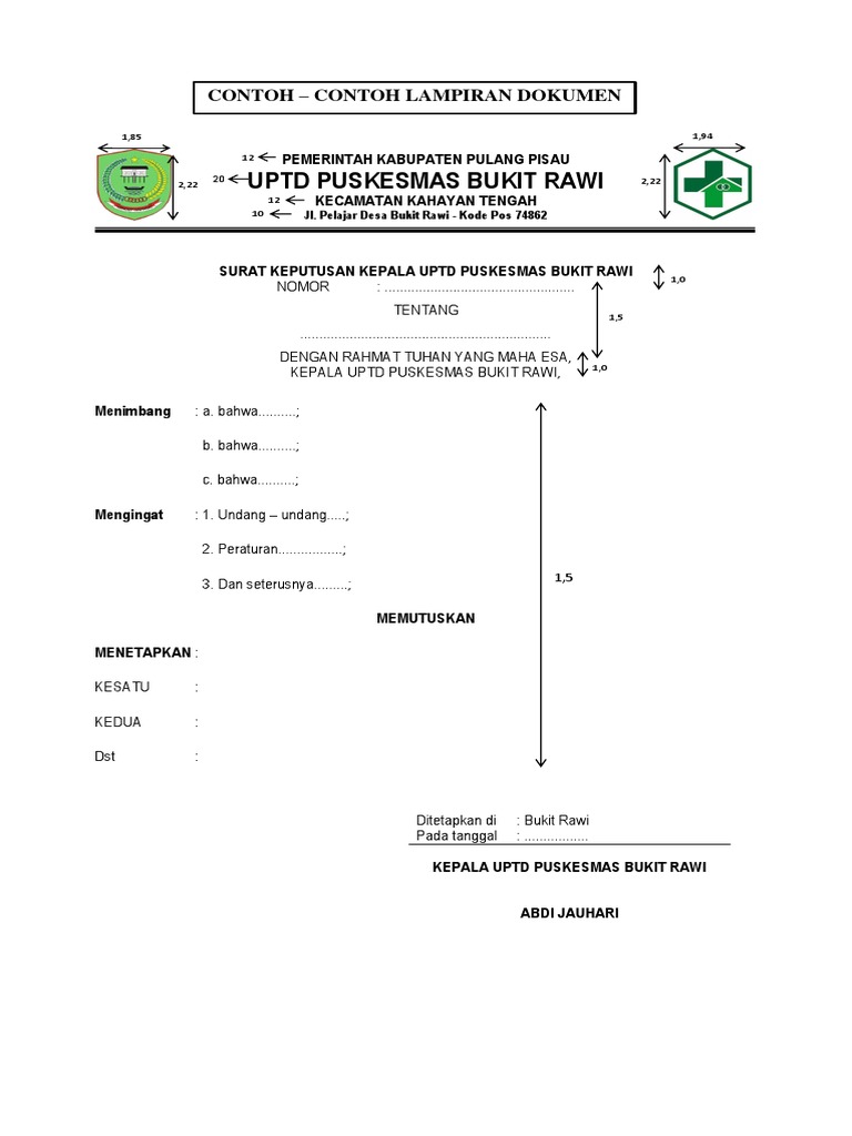 Contoh Dokumen | PDF