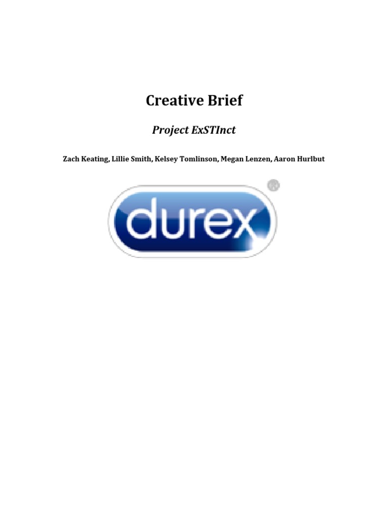 Creative Brief Durex | PDF