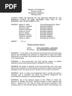 Sample Ordinance | PDF