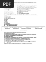 3rd Quarter Exam in Esp-7 | PDF