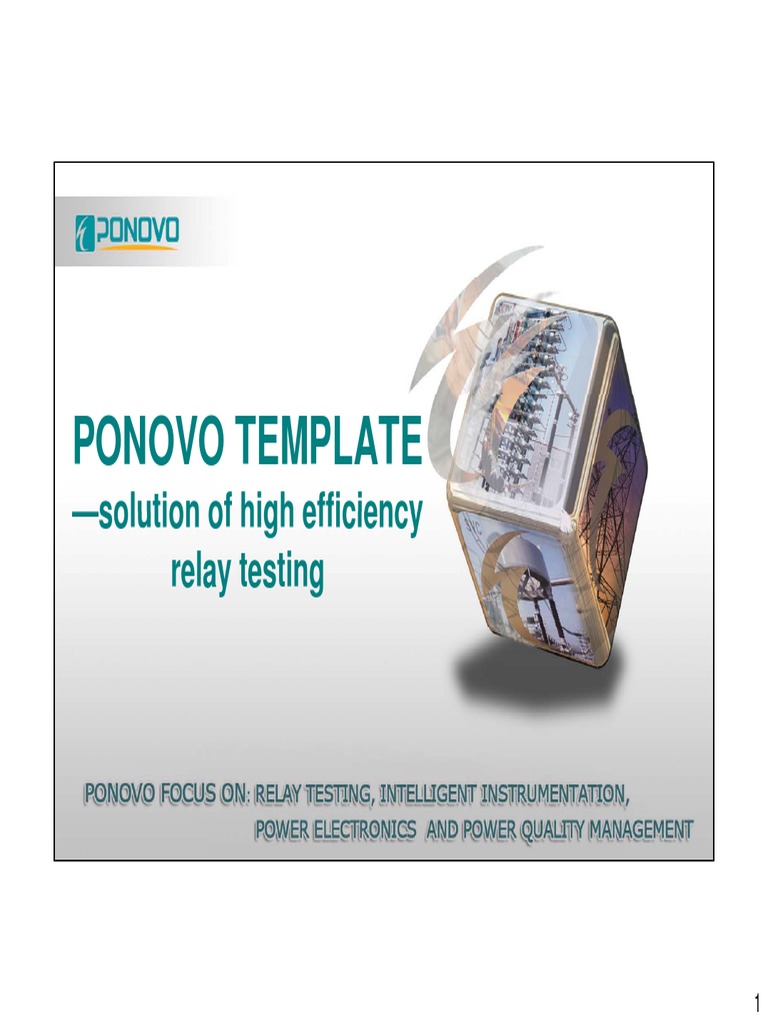 PONOVO Relay Template | PDF