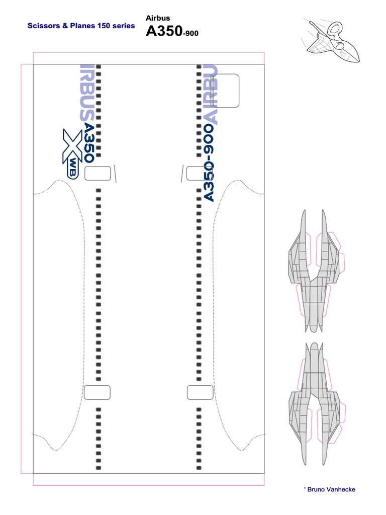 A350-900 1-150 Scissors and Planes | PDF