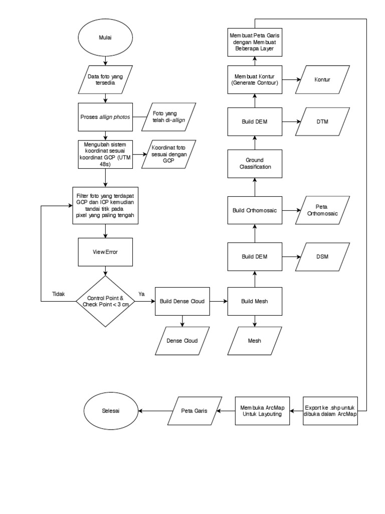 Flowchart Agisoft | PDF