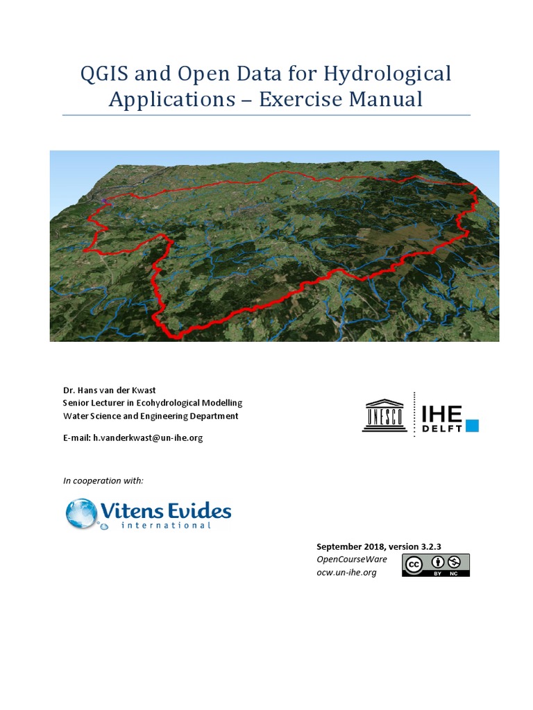QGIS and Open Data For Hydrological Applications Exercise Manual v3.2.3 ...