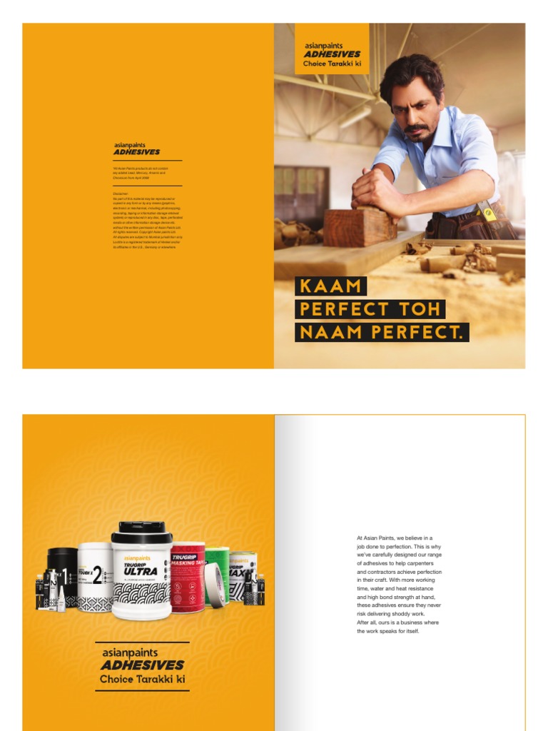 Adhesive Brochure PDF | PDF