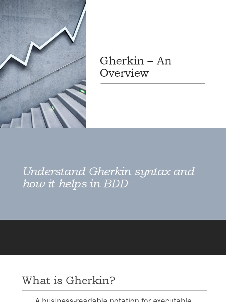03 - Gherkin An Overview | PDF | Software Engineering | Computer ...