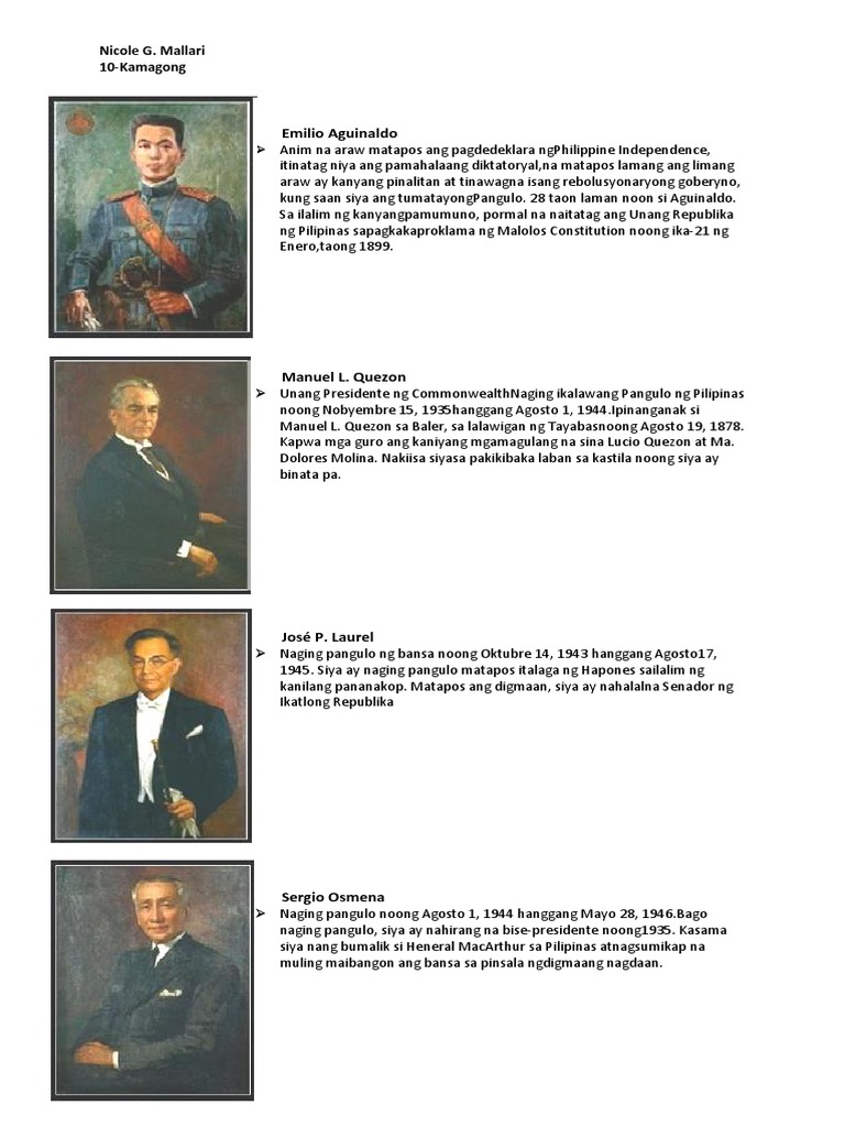 2018 FIlipino Assignment Layout | PDF