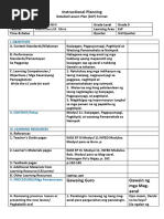 Banghay Aralin Sa Pagsusulit | PDF