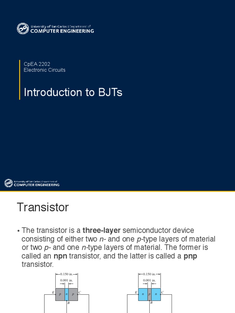 5 - Introdution To BJT v1.0 PDF | PDF