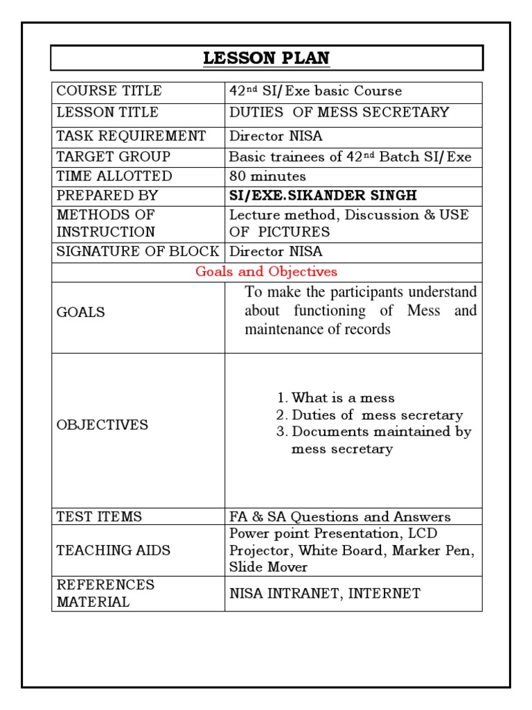 Lesson Plan | PDF | Receipt | Restaurants