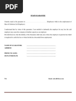 Guarantor Form | PDF