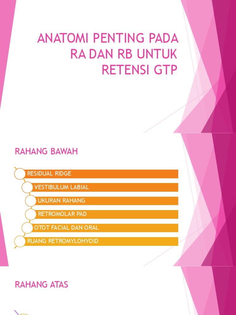 Anatomi Penting Pada Ra Dan RB Untuk Retensi | PDF