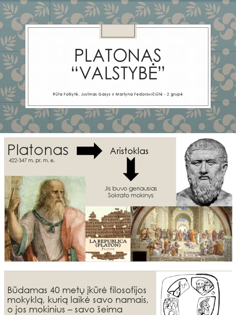 Platono Prezentacija | PDF