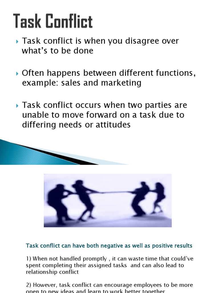 Task Conflict | PDF
