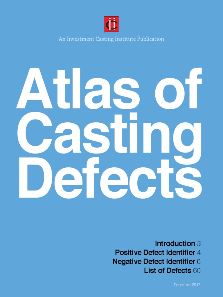 An Investment Casting Atlas of Defects Guide | PDF