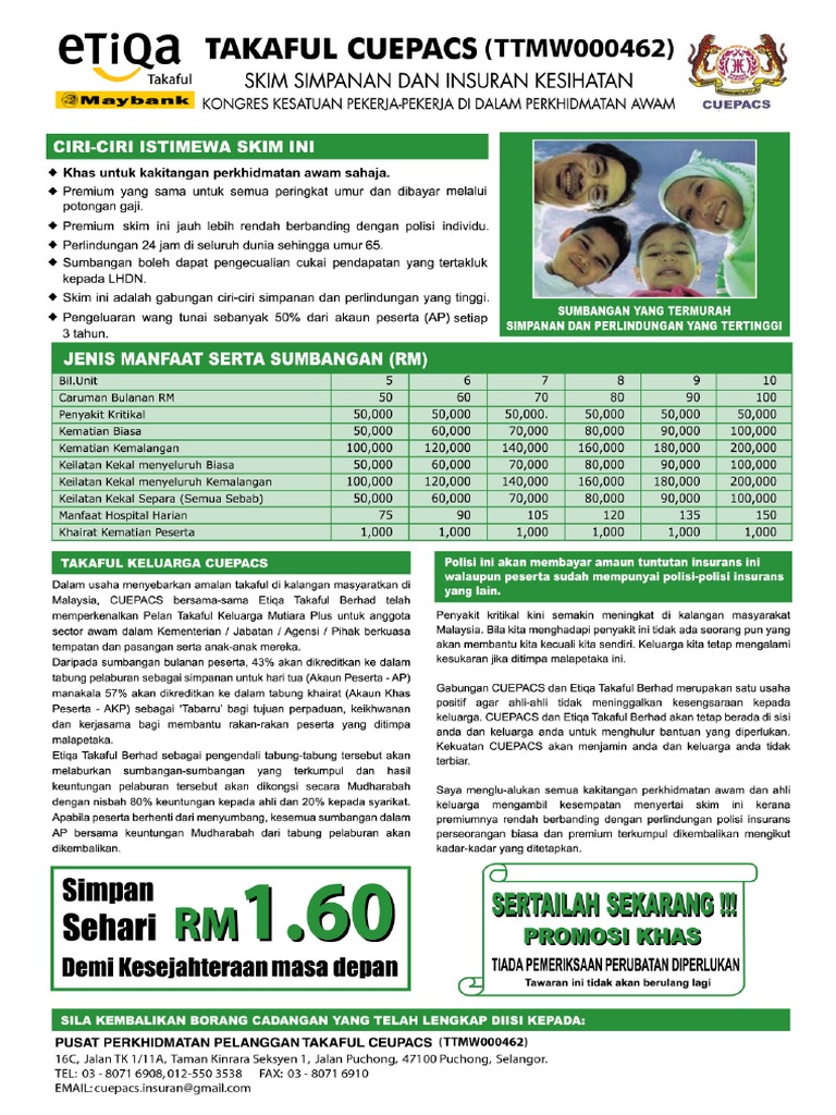 Takaful Cuepacs Risalah PDF | PDF