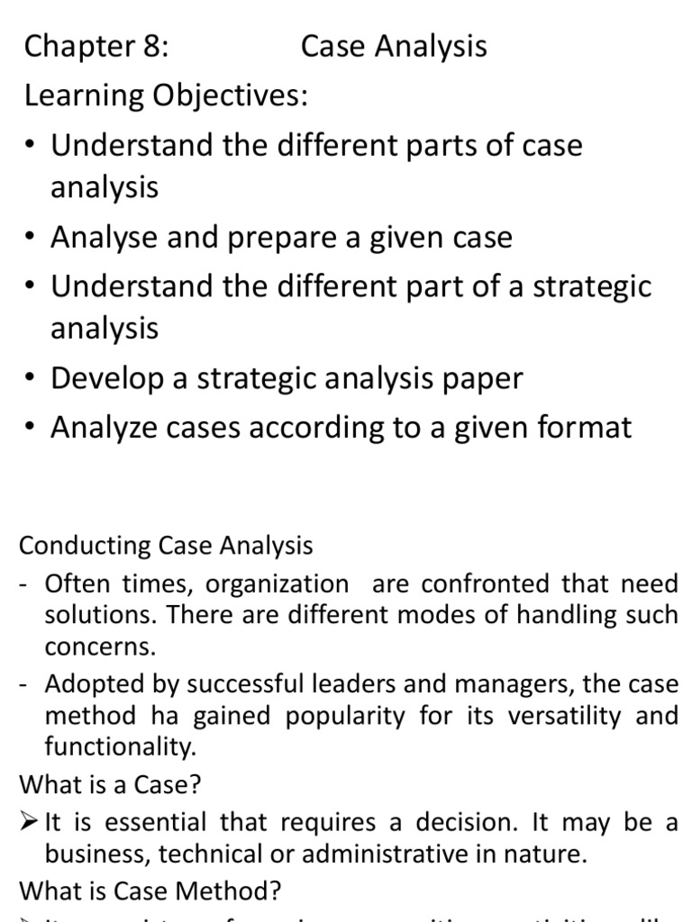 Chapter 8 - Strategic Management | PDF