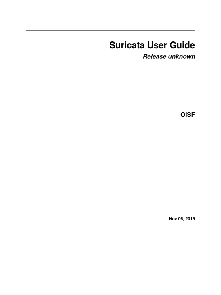 Suricata | PDF