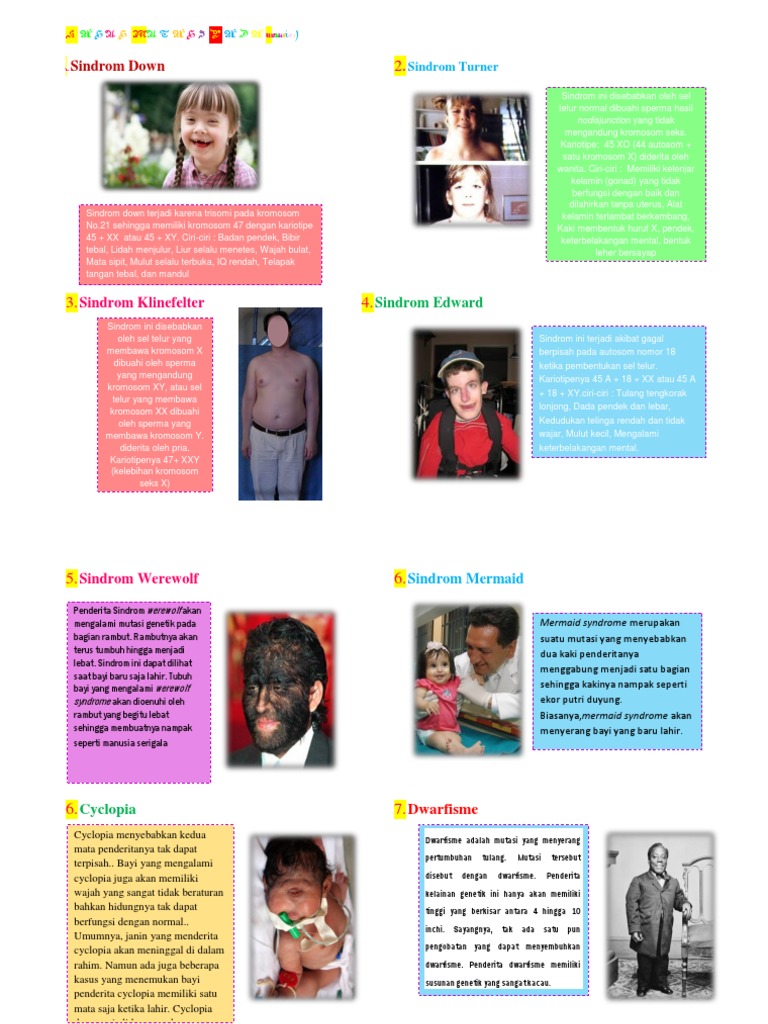 Mutasi Genetik pada Hewan dan Tumbuhan | PDF