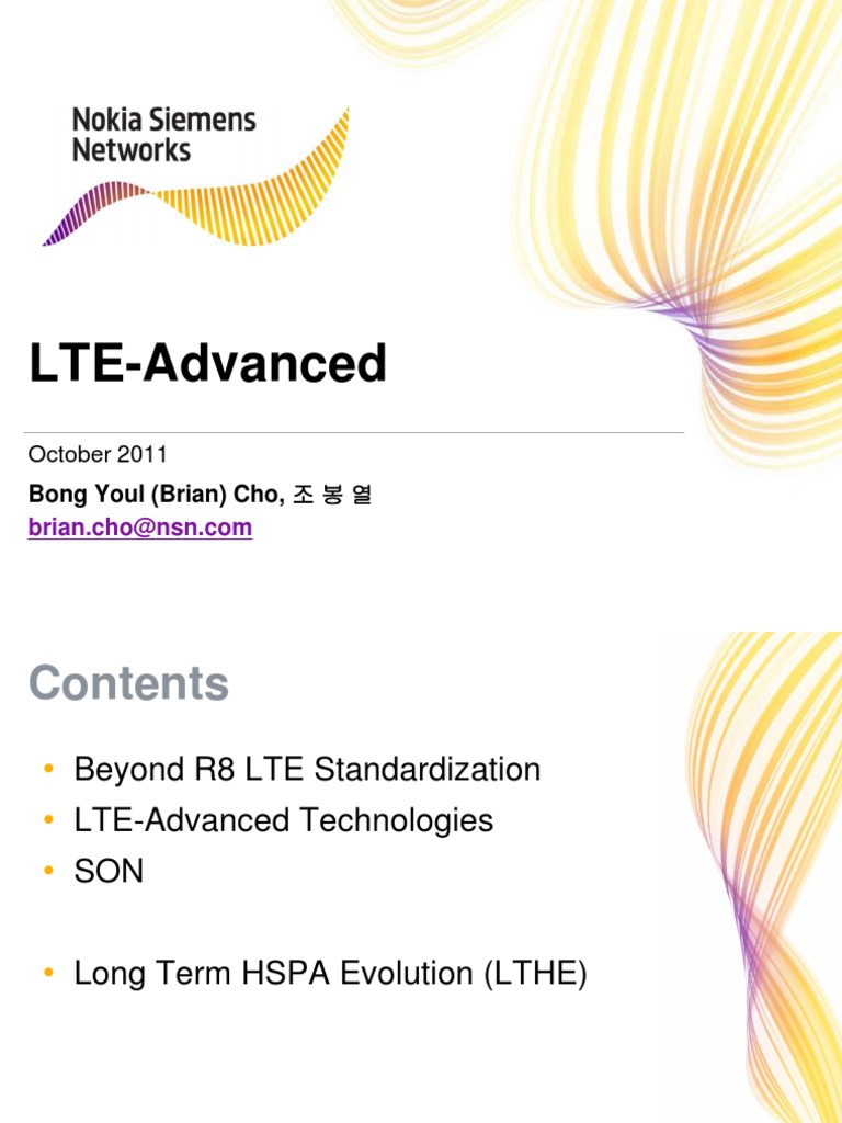 Nokia Lte Advanced PDF | PDF
