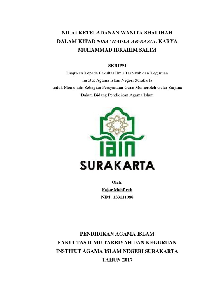 Skripsi Full Text PDF | PDF