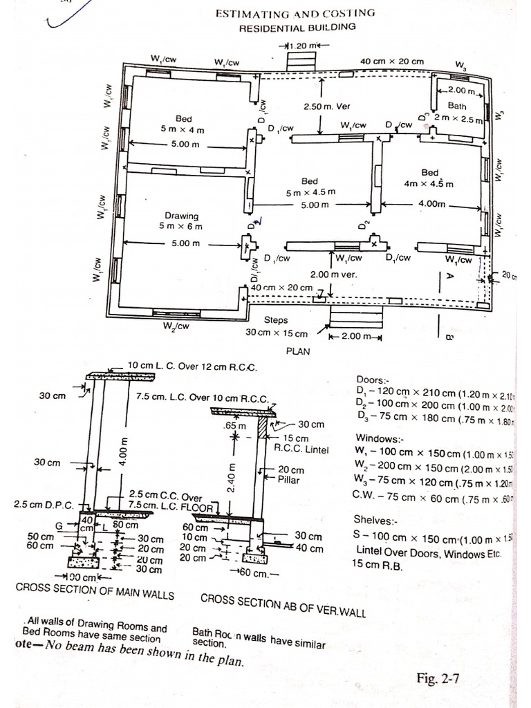 Example 4 (Individual Wall Method) - 1 | PDF