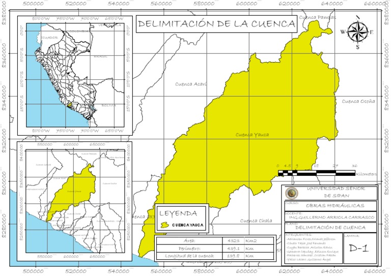 Delimitación de Cuenca | PDF