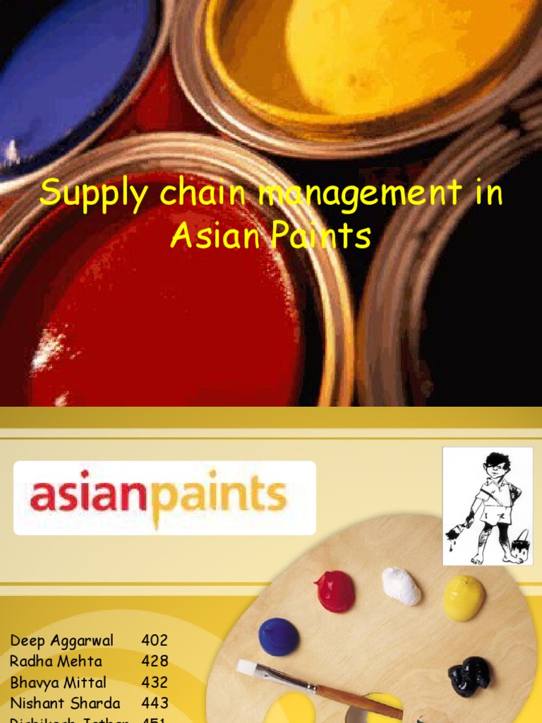 Asian Paints Final | PDF | Inventory | Forecasting