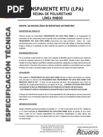 Polyform Pintura 11000 Catalizador 250 | PDF | Pintar | Poliuretano