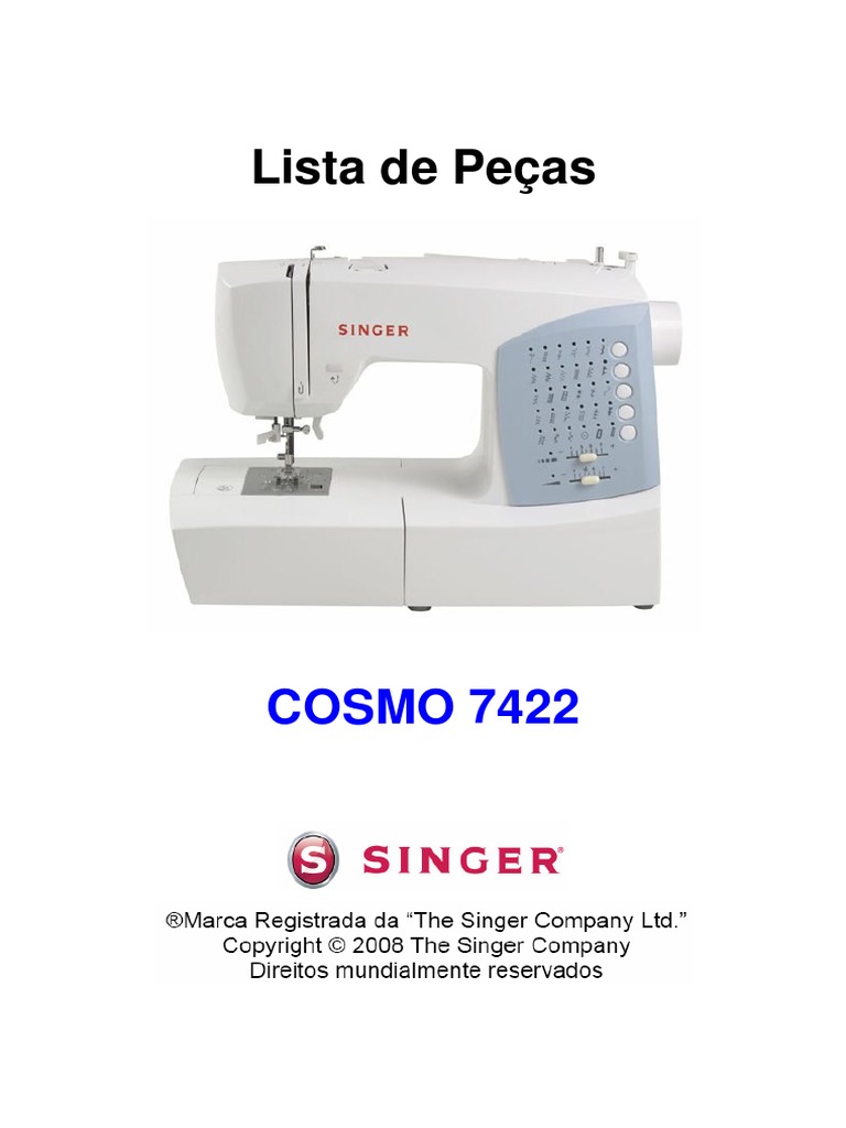 Singer Cosmo 7422 | PDF