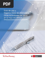 Guía de Uso del HIS MINSA en Salud | PDF | Cuidado de la salud | Medicina