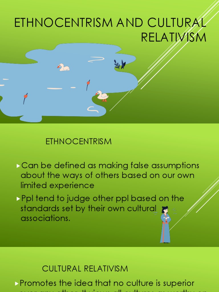Ethnocentrism vs. Cultural Relativism | PDF