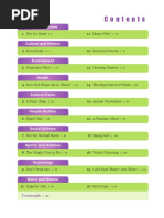 Reading Challenge: Answer Key | PDF | Sleep | English Language