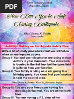 EARTHQUAKE Roleplay (SCRIPT) | PDF | Earthquakes