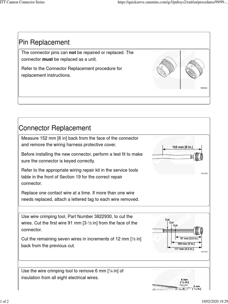 ITT Cannon Connector Series | PDF