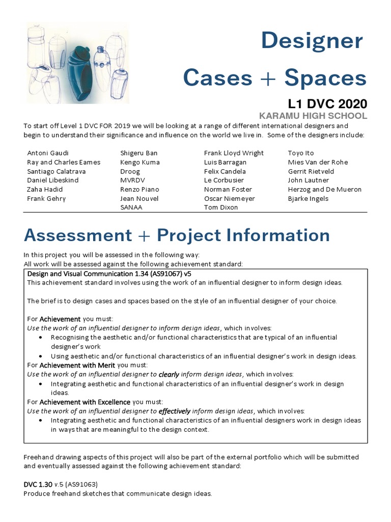 2020 Designer Cases and Spaces | PDF