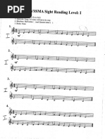 NYSSMA Sight Reading Handbook PDF | PDF
