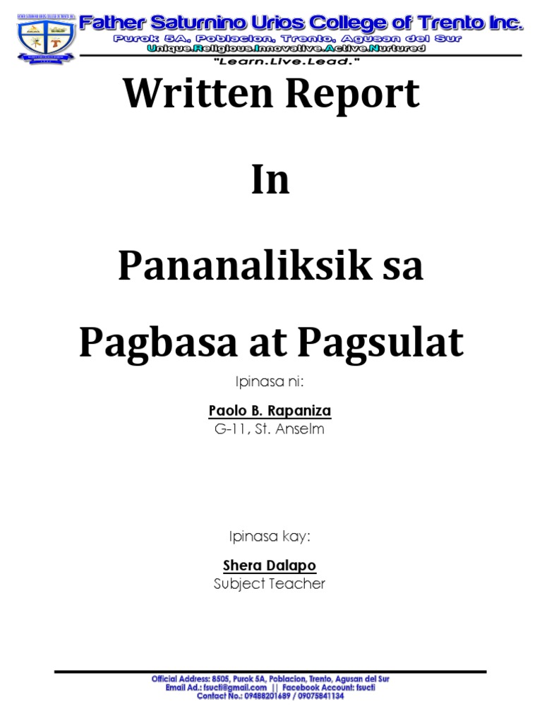 Sa Kuko NG Mga Liwanag | PDF