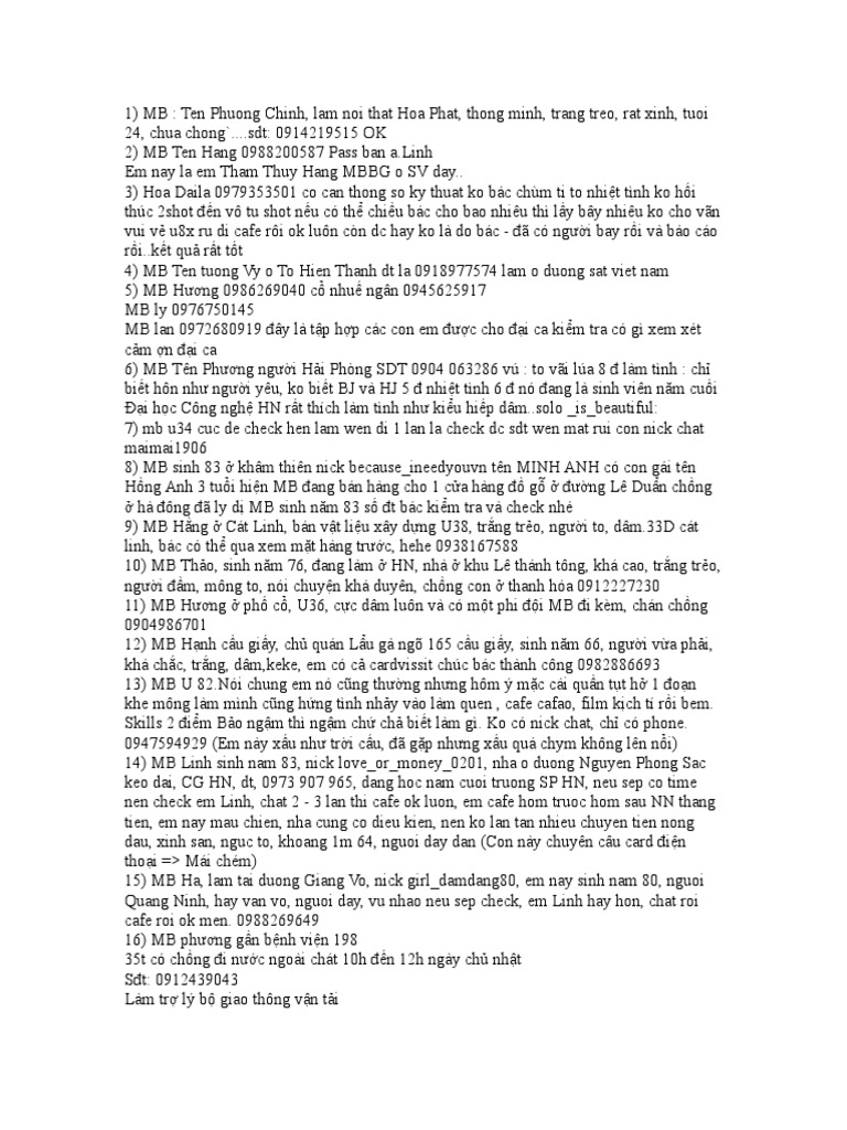 List-MBBG-share1 | PDF