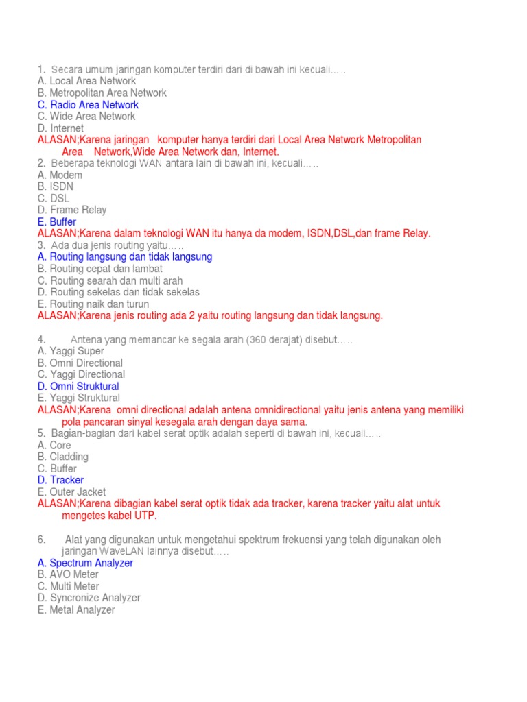 JENIS-JENIS ROUTING | PDF