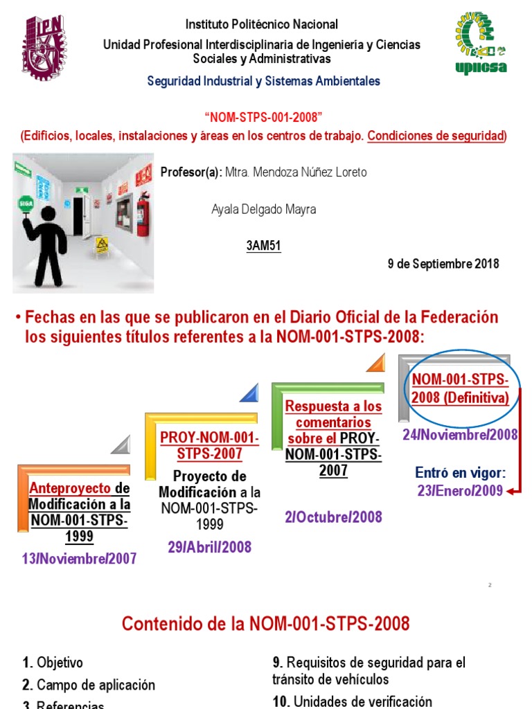 Nom 001 STPS 2008 | PDF | México | Naturaleza