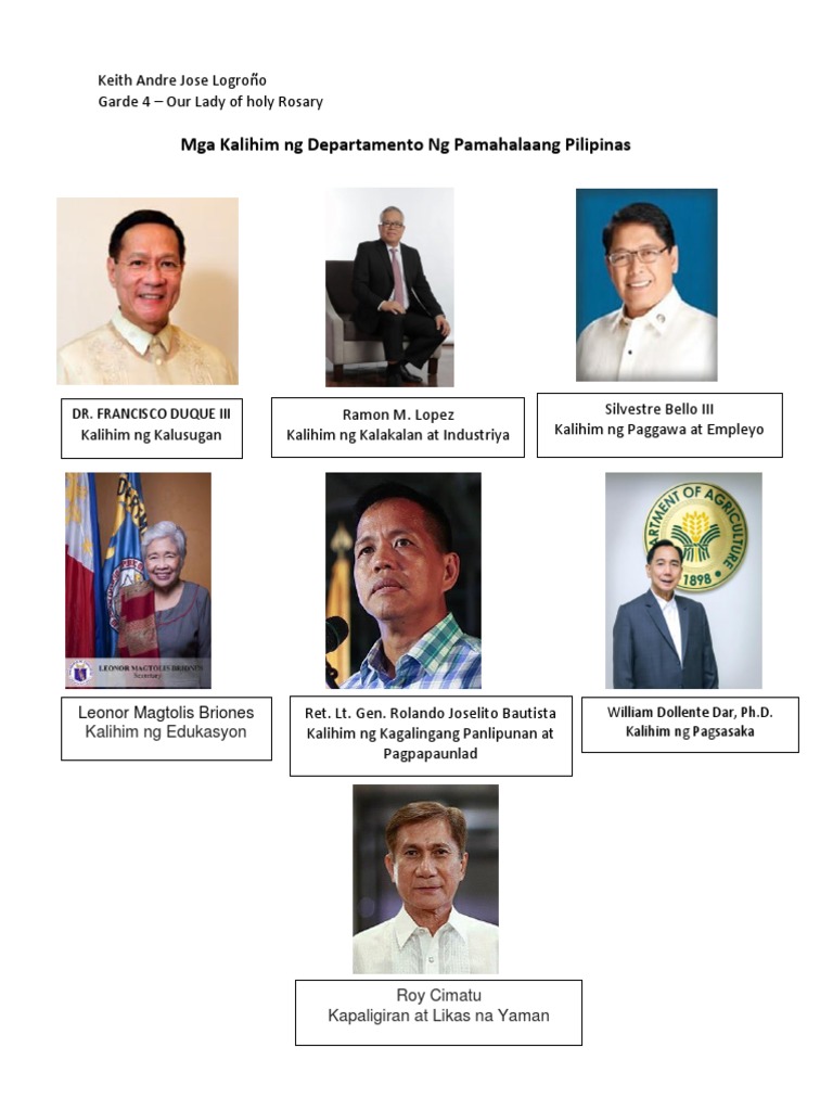 Kalihim NG Pamahalaang Pilipinas | PDF