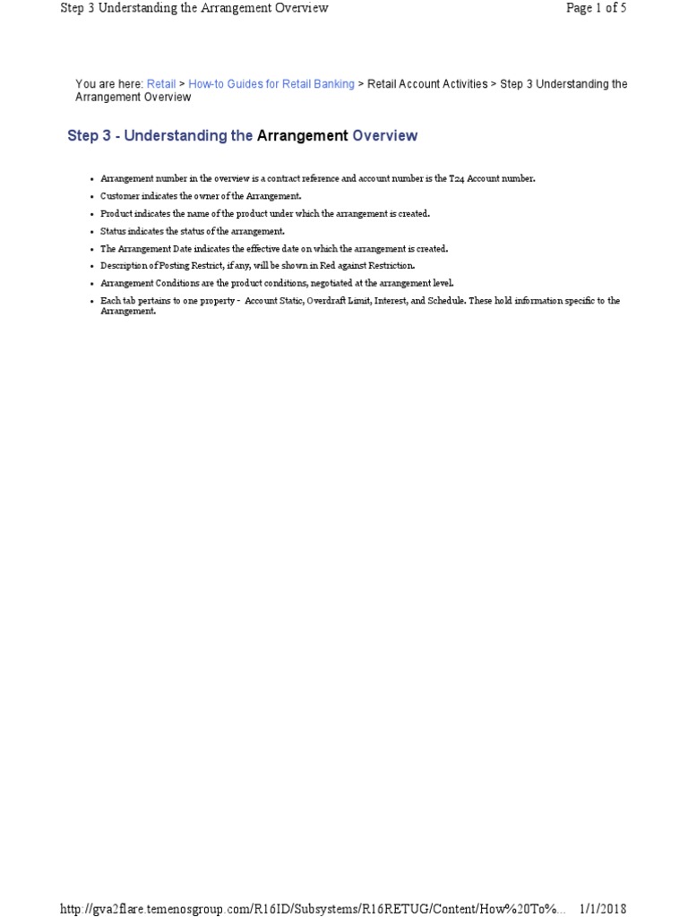 Understand Arrangement Overview | PDF | Debits And Credits | Service ...
