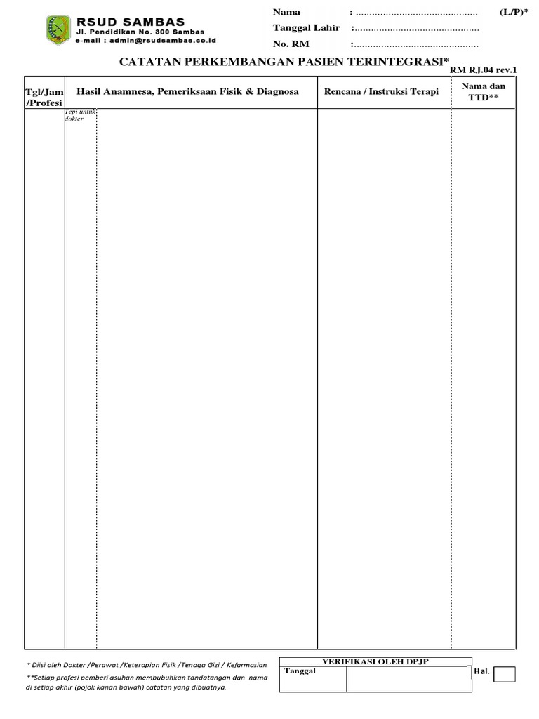 CPPT Rawat Jalan | PDF