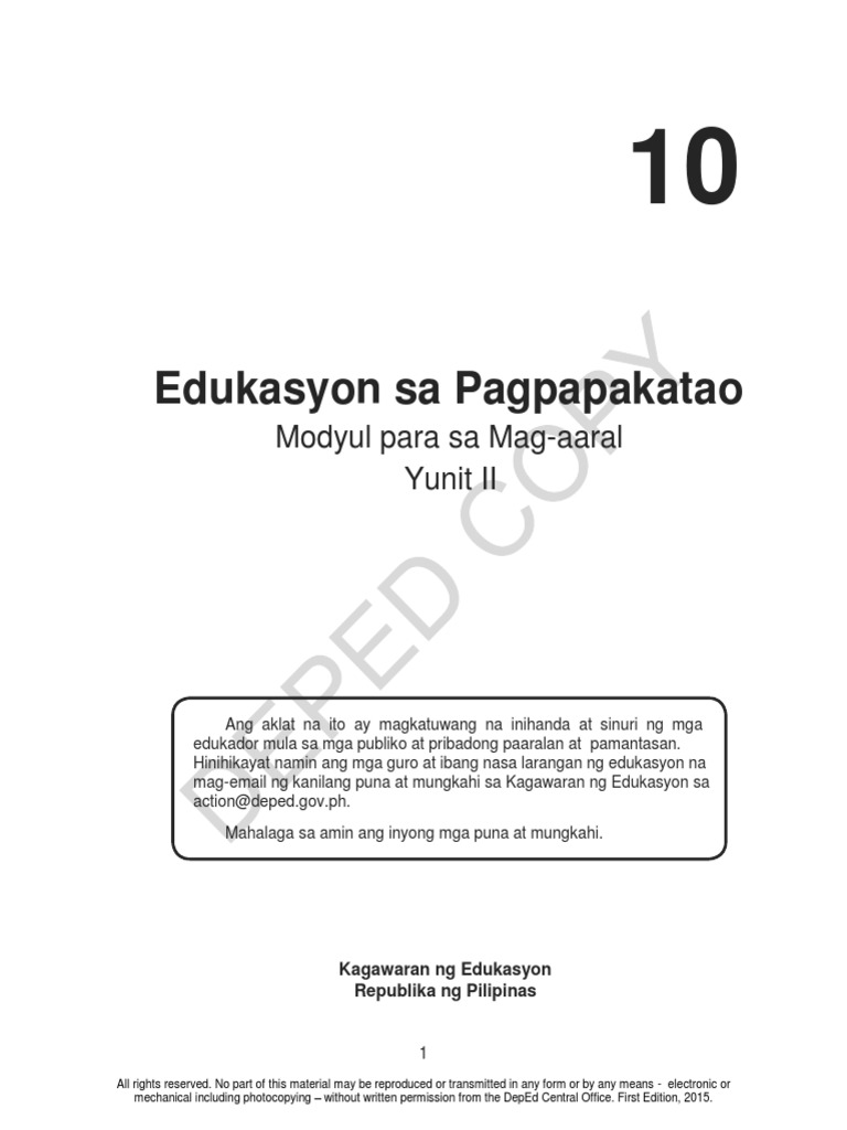 EsP10 LM U2 | PDF
