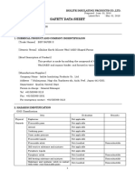 Rockwool Insulation Safety Data Sheet | PDF | Waste | Chemistry