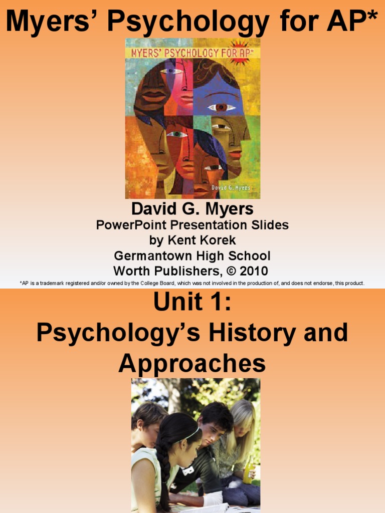 Myers AP - Unit 01 | PDF | Psychology | Thought