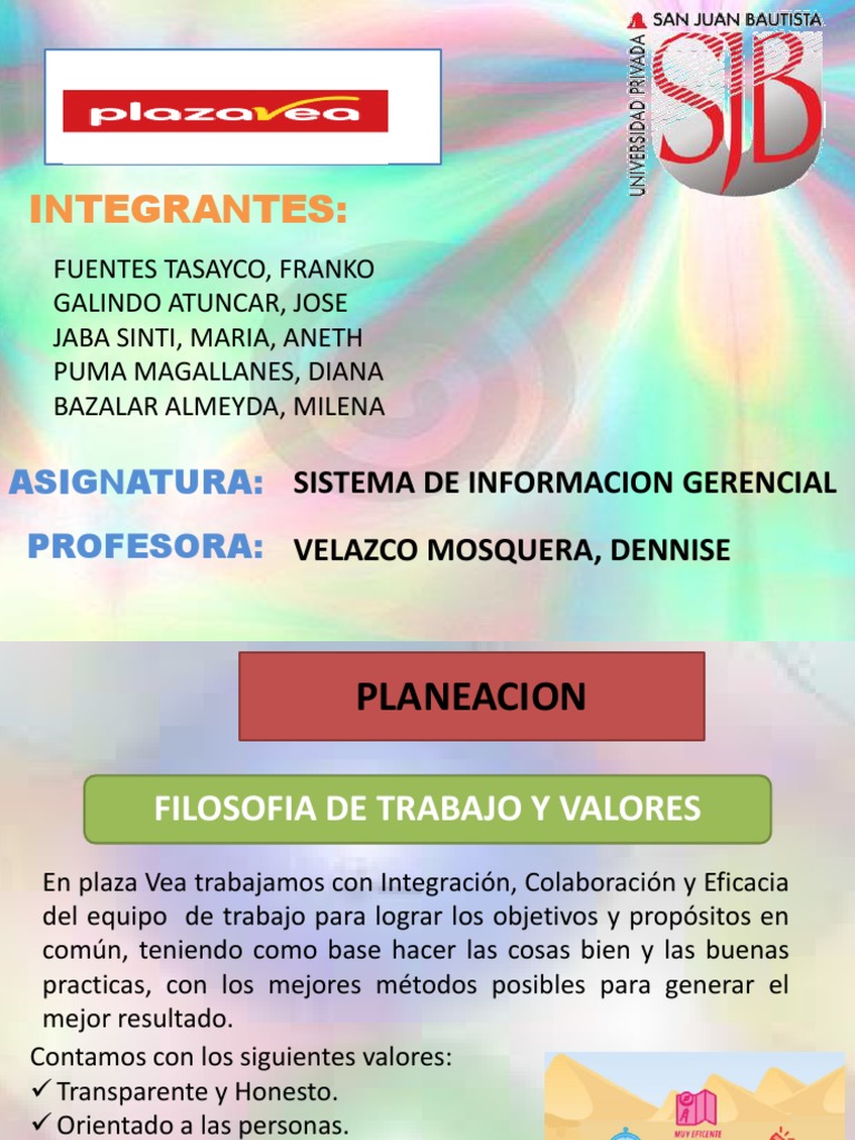 Plaza Vea | PDF | Sap Se | Planificación